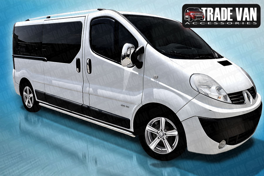 RENAULT TRAFIC SIDE BARS OEM QUALITY SPORT LINE SS001 LWB SIDEBARS | eBay